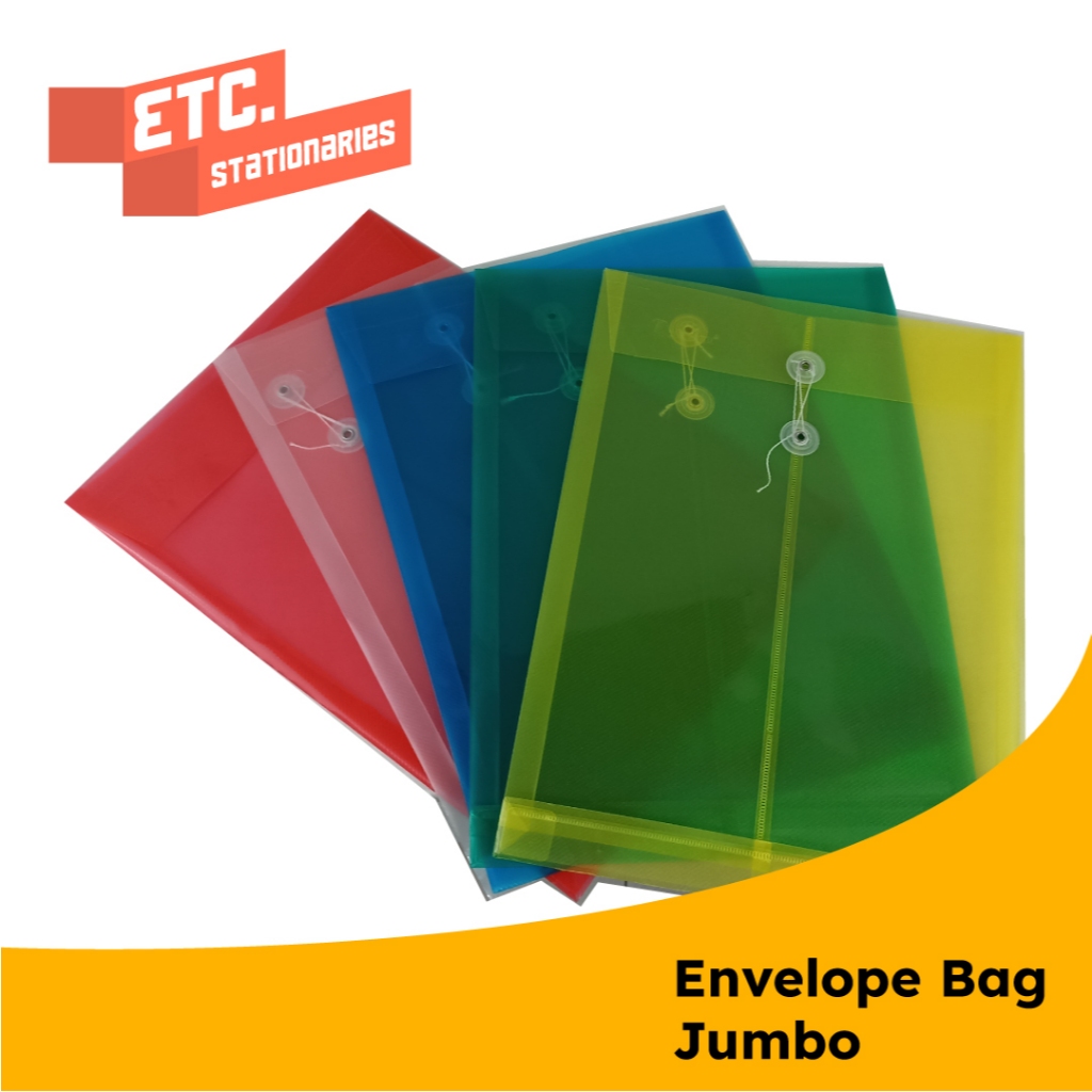 Dataflex Envelope Bag Jumbo Jumbo Strap Folder/ [12 PCS] | Shopee Singapore