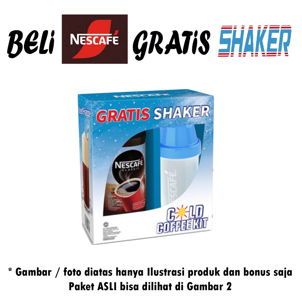 NESCAFE free SHAKER for Barista-style fragrance Nestle Robusta Coffee ...
