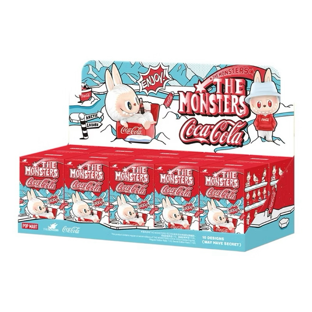 POP MART THE MONSTERS COCA-COLA Series Figures Blind Box Action Figure ...