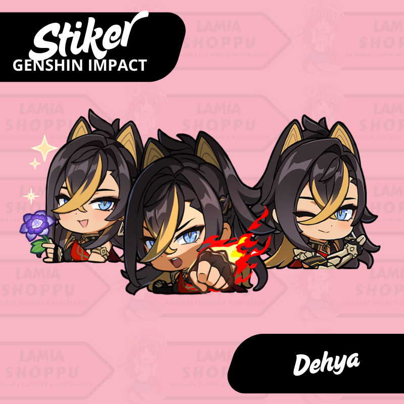 Genshin Impact Dehya Sticker | Dehya Genshin Sticker | Sticker Dehya GI ...