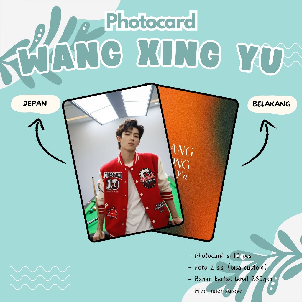 (10 PCS) PHOTOCARDS WANG XING YU | Shopee Singapore