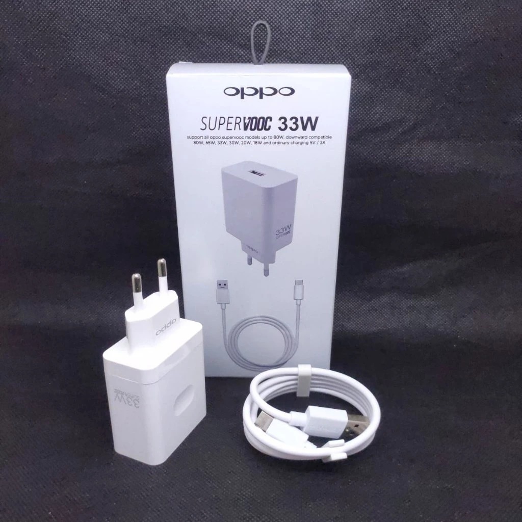 Casan Charger FOR OPPO 33W Super VOOC Fast Charging Type C Original ...