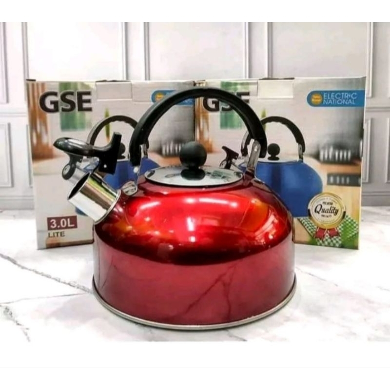 Gse Whistling Kettle Stainless Steel Water Cooker / 3L 5L Stainless ...
