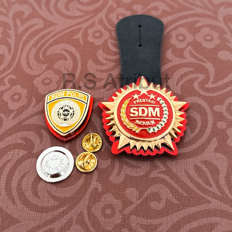 Sdm Brivet Brevet Pin / Premium Police Sdm Pocket Pin Wheel | Shopee ...