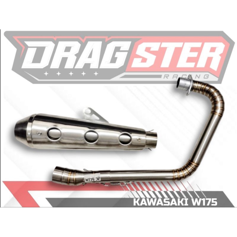 Kawasaki w175 racing Exhaust | Shopee Singapore