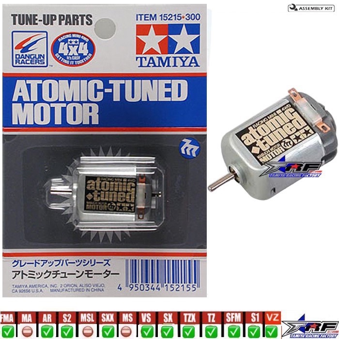 15215 - TAMIYA ATOMIC TUNED MOTOR (DANGUN RACERS SERIES) | Shopee Singapore