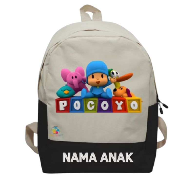 Pocoyo Children's backpack - Kindergarten and Elementary School ...