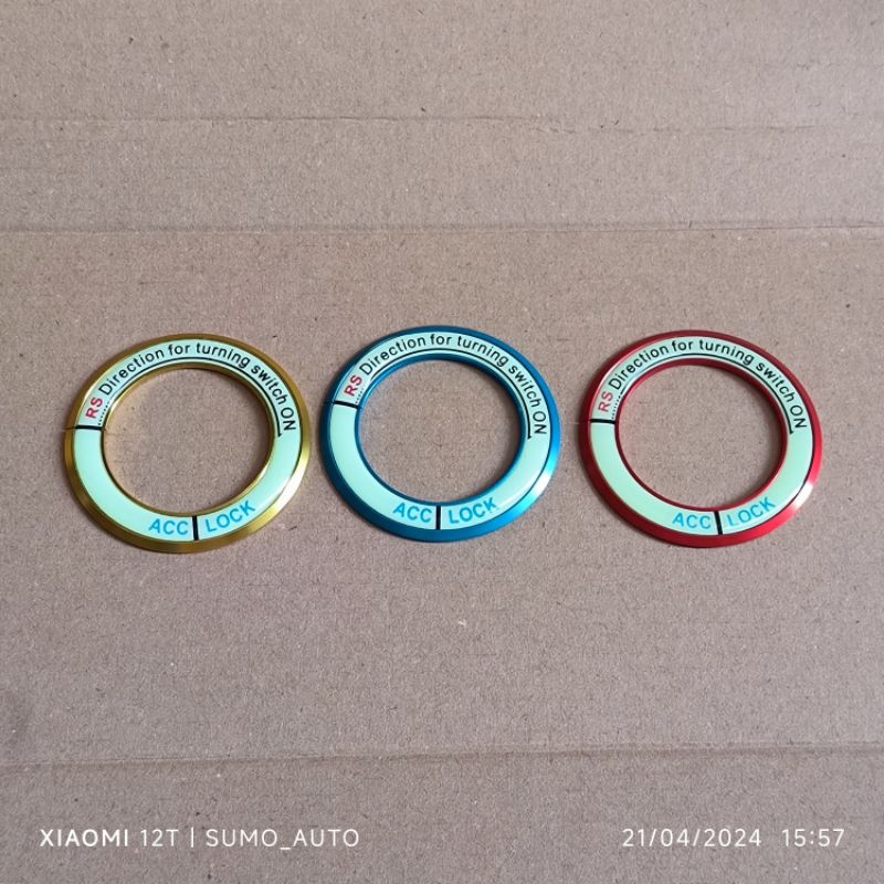 Glow in the dark ignition key ring for toyota hilux rangga | Shopee ...