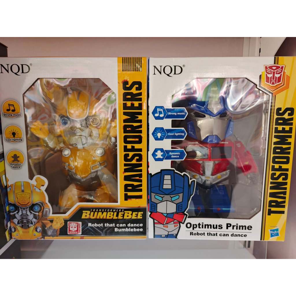Transformers Robot Toy Bumble Bee Optimus Prime Dynamic Dance Joget ...
