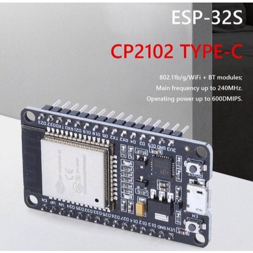 ESP32 ESP-32 WROOM WIFI BLUETOOTH IOT DOIT Devkit V1 30 Pin ESP-32S ...