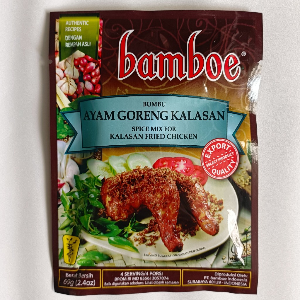 Bamboe Kasan Fried Chicken Seasoning (Instant Seasoning) | Shopee Singapore
