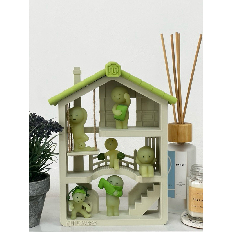 Smiski Mini Playhouse (GHIBLI INSPIRED) | Shopee Singapore