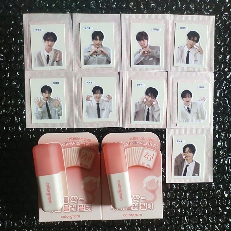 Photocard pc sticker zerobaseone zb1 colorgram nude blur tint shade 06 ...