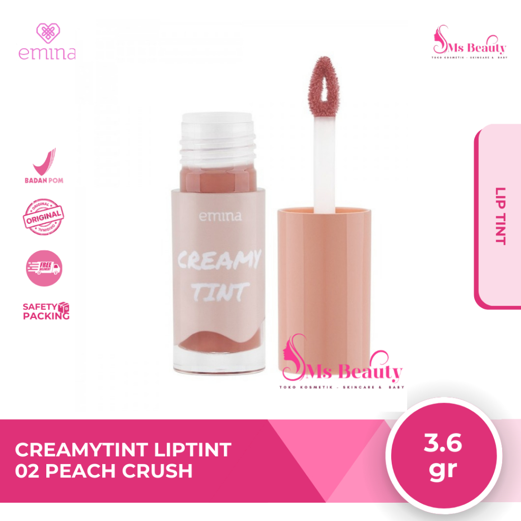 Emina Creamy tint - Creamy emina Creamy lip tint | Shopee Singapore