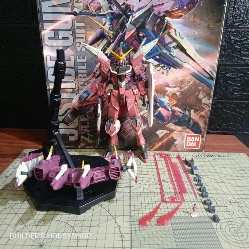 BANDAI MG 1/100 MASTER GRADE GUNPLA JUSTICE GUNDAM VER VER. 2.0 ...