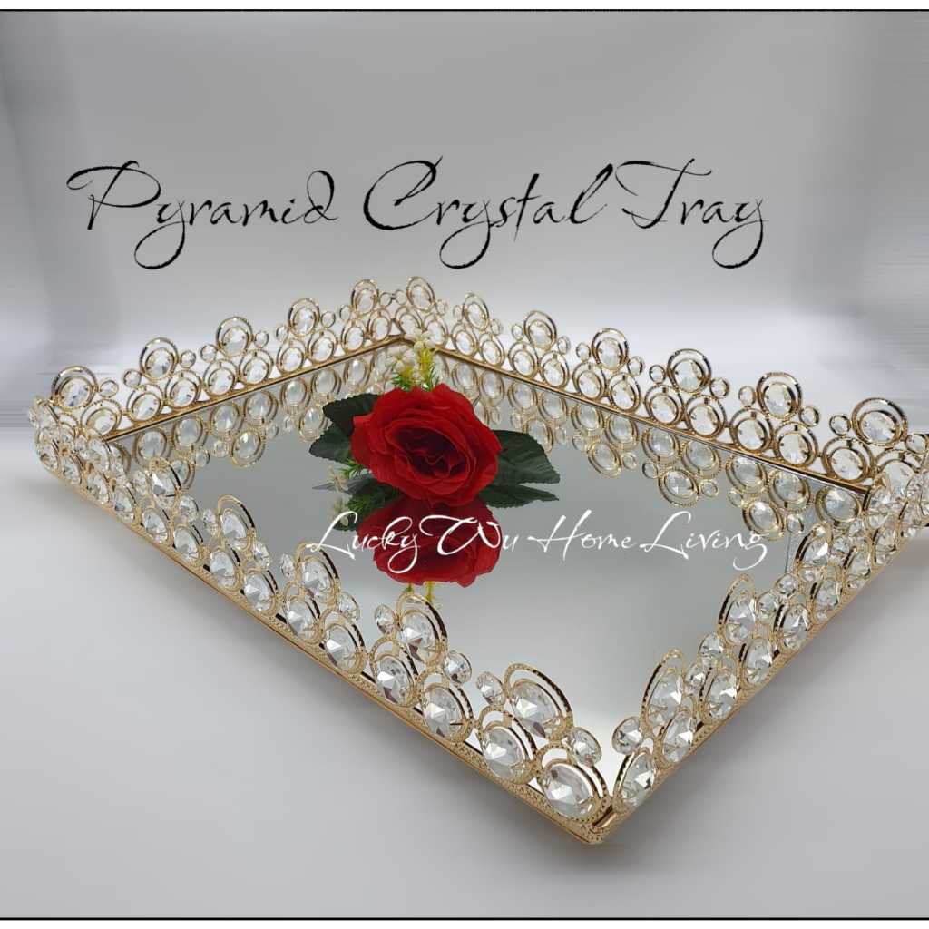 KAYU Premium Quality Pyramid Crystal Tray/ Pyramid SOAP (Must Add ...