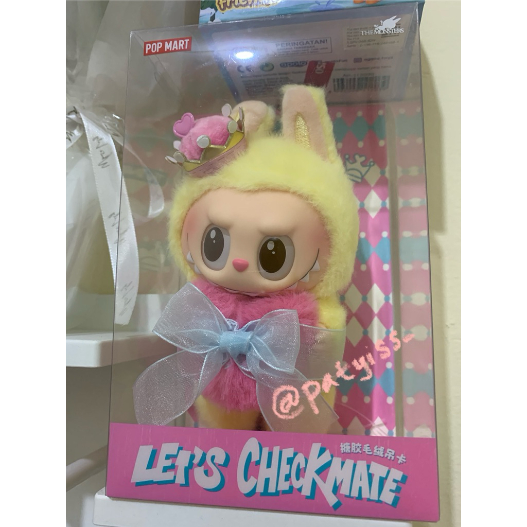 POP MART LABUBU THE MONSTERS Let's Checkmate Series - Vinyl Plush ...