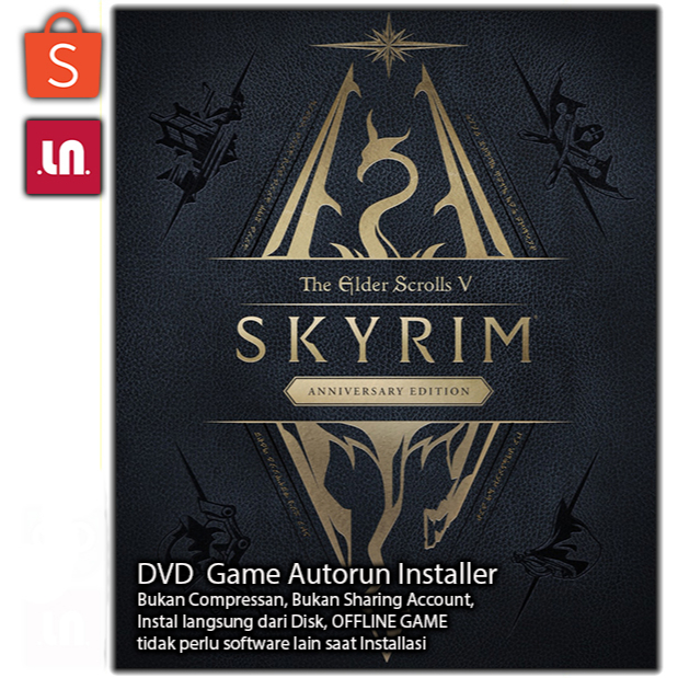 The Elder Scrolls V Skyrim Special Edition - PC Game Autorun Installer | Shopee Singapore