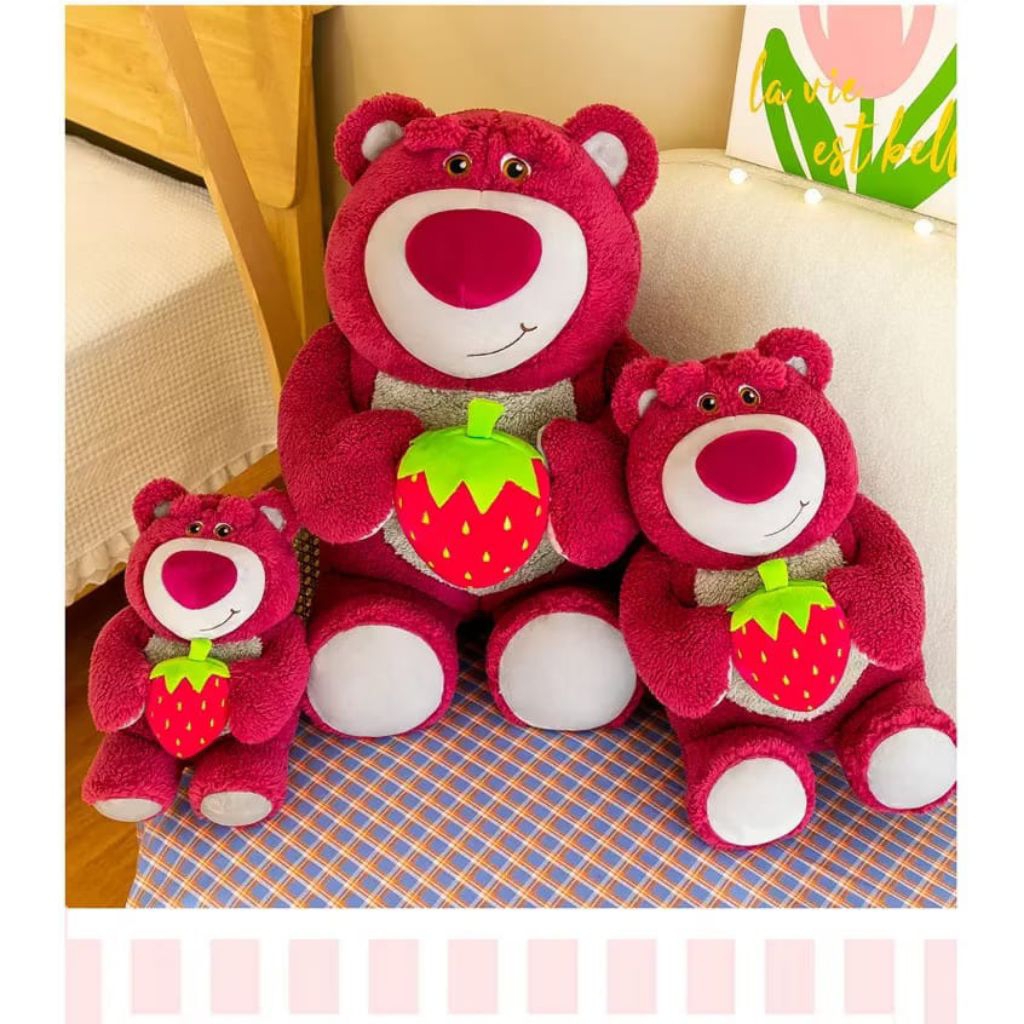Jumbo Lotso Strawberry Doll Size 50Cm Lotso Pillow Toy Bear Series ...