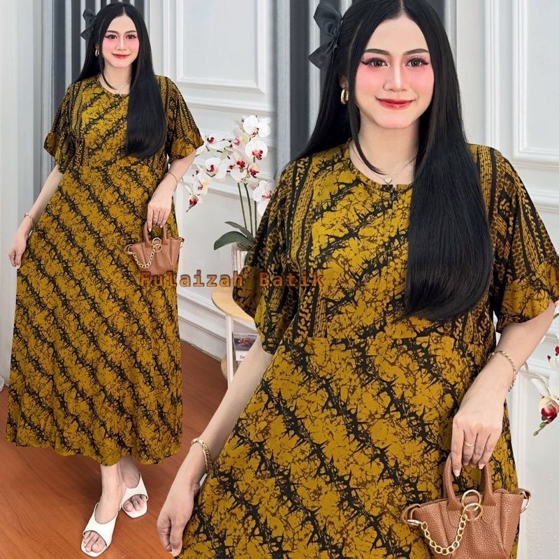 Contemporary Widya Ld 120 Rayon Premium Bumil Busui Dress | Shopee ...