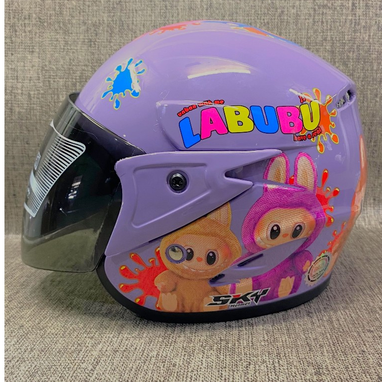 Viral LABUBU - SPIDERMAN - BATMAN - SPONGEBOB II GHG Children's Helmet ...