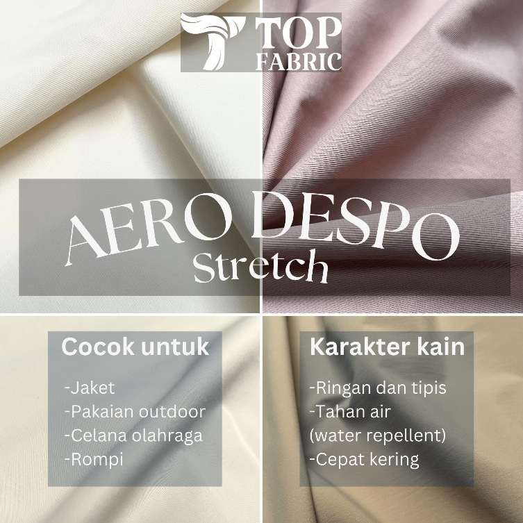 Aero Despo Stretch Parachute Micro Fabric Waterproof Jacket Material ...