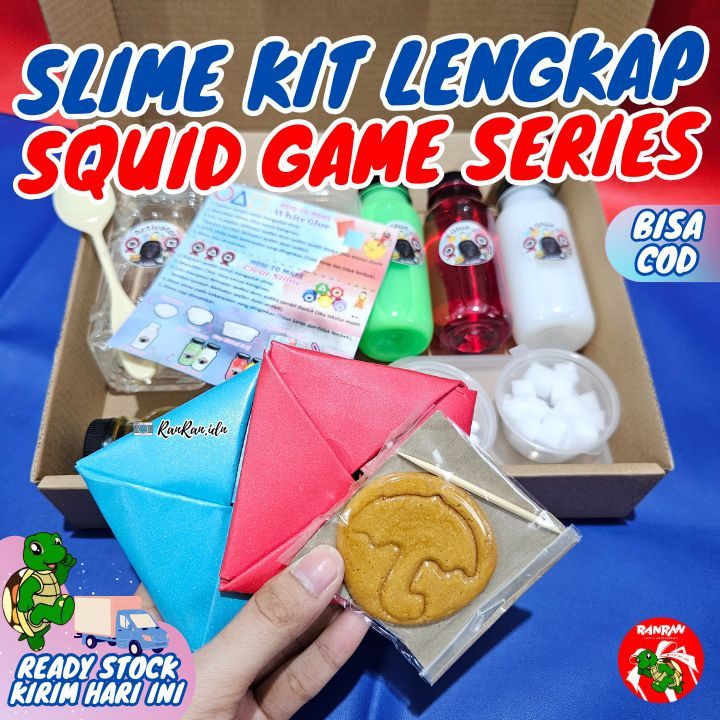 Slime Kit Squid Game/ Slime Kit Complete Squid Game/ Slime Kit for Boys ...