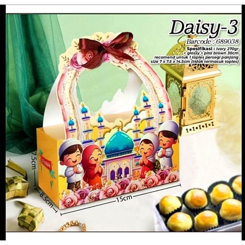 Eid Mubarak Cookie Box Jar of Eid Al-Fitr Cookies | Shopee Singapore