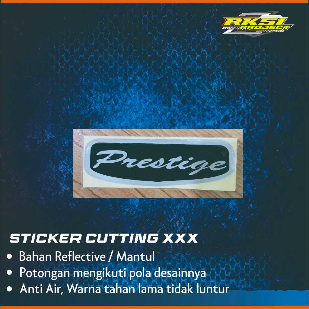 Prestige Emblem Sticker (1 set right and left) | Shopee Singapore