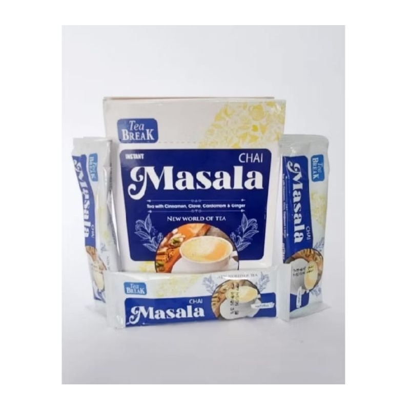 Chai Masala Tea Break 8 Sachets Masala Tea Arabic Milk Tea | Shopee ...