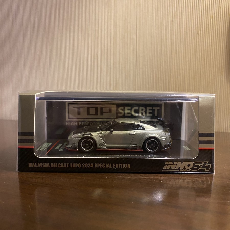 Inno64 Nissan GT-R R35 Top Secret Malaysia Diecast Expo Special Edition ...