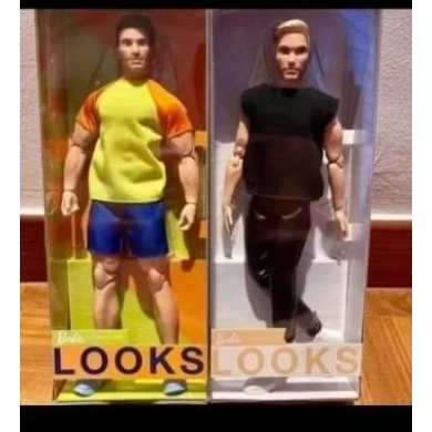 Barbie SIGNATURE LOOKS KEN BUNDLE LIMITED EDITION VERY RARE mjae3 ...