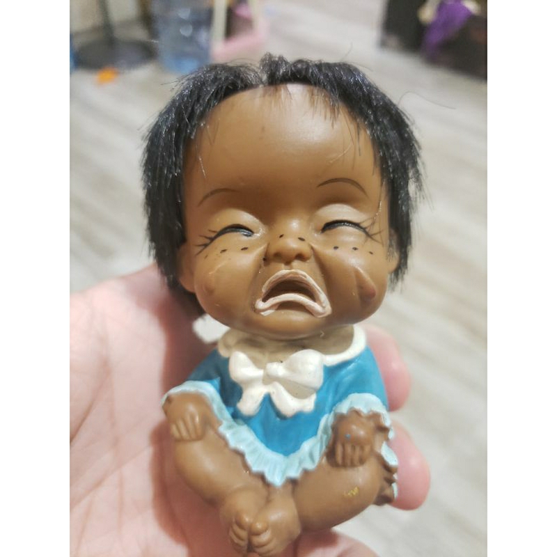 VINTAGE BABY CRY SELLING ORIGINAL JAPAN JAPAN SMALL CHILDREN CRY SEDIH ...