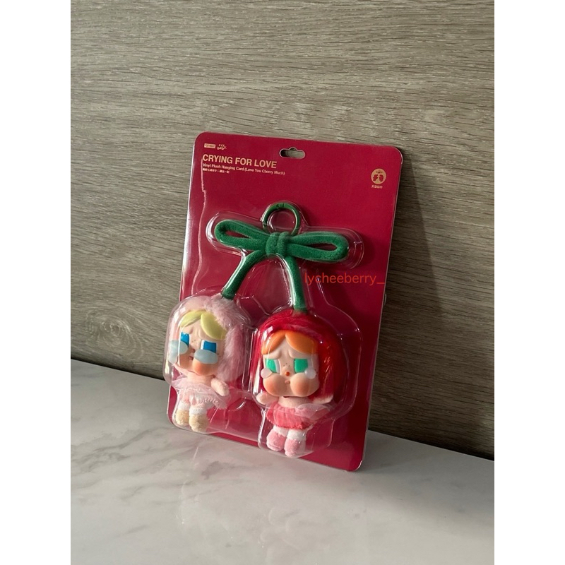 Pop Mart Cry Baby Crying For Love Series-Vintage Plush Hanging Card (I ...