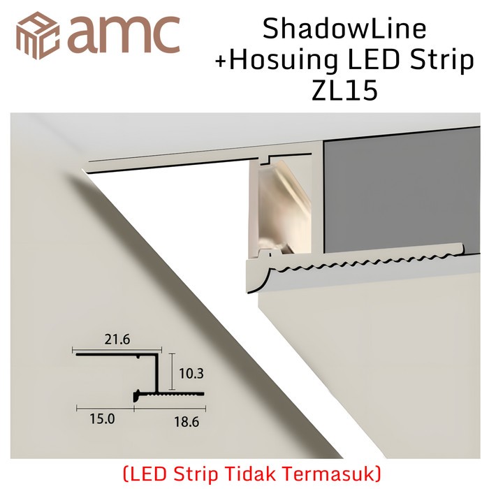 AMC ZL15 & TL15 Shadow Line Gypsum Water Rope/ Shadowline 3 Meter ...