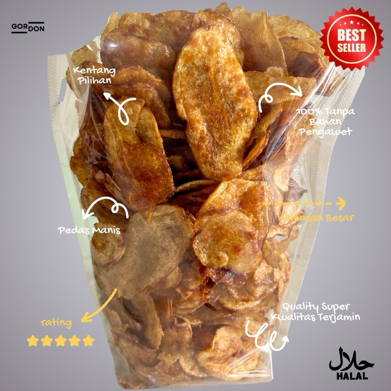 MERAH Red Potato chips | Potato Crackers Potato Chips | Premium Potato ...