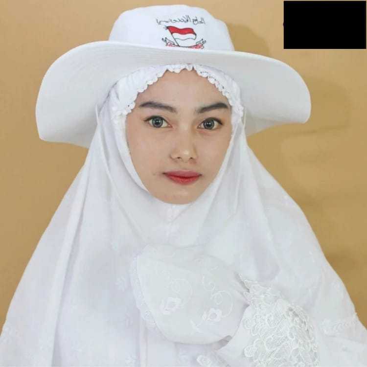Round Hajj/Umrah Hat Men/women Indonesian Logo/Hajj hat/hajj and umrah ...
