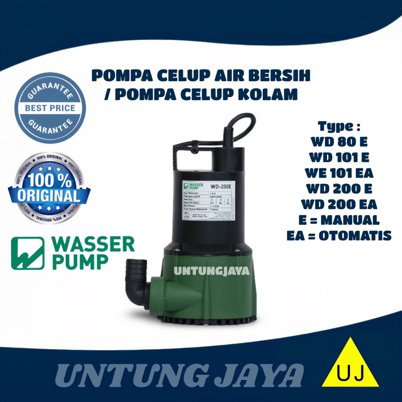 WD 200 EA WASSER DIP PUMP / WD200EA AUTOMATIC CLEAN WATER DIP PUMP ...