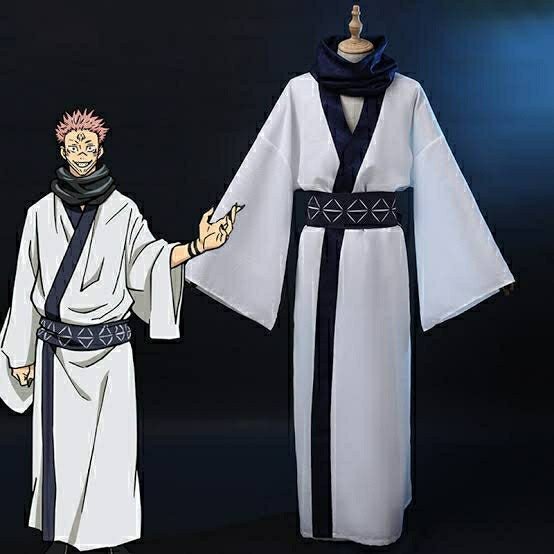 (PTS) SUKUNA JUJUTSU KAISEN ROBE COSPLAY COSTUME | Shopee Singapore