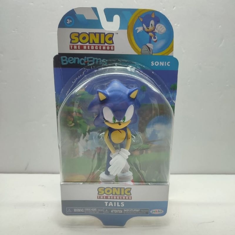 Sonic bend emssonic blue action figure toy birusonic the hedgehog about ...