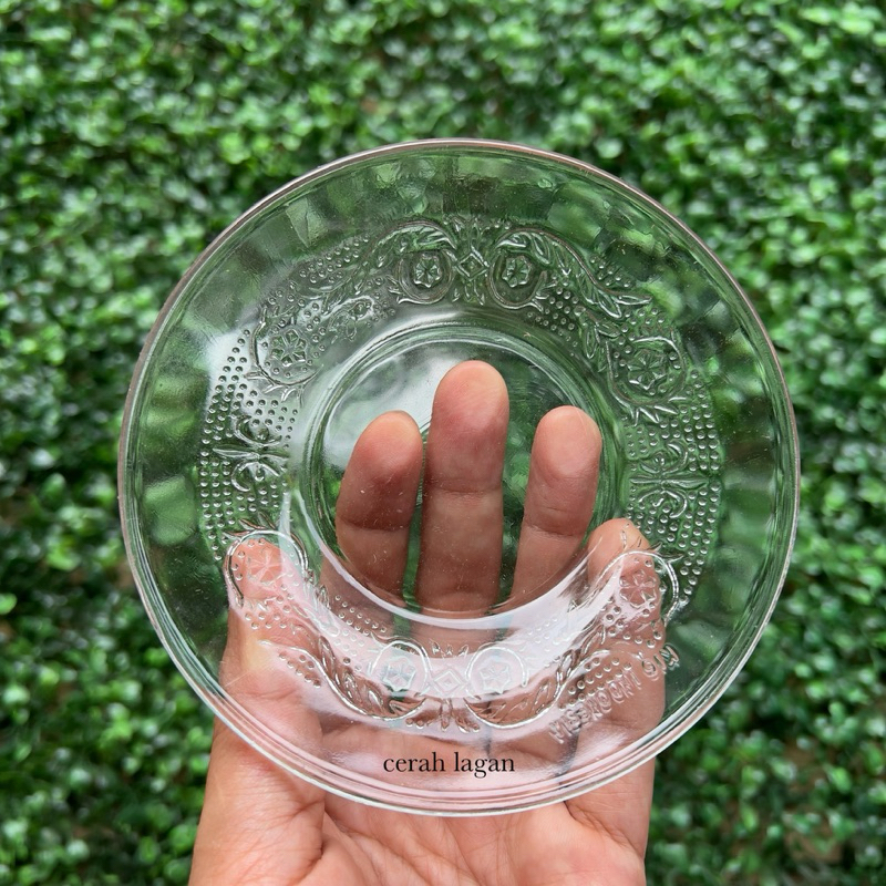 Small Glass Plates, 6 pcs,/ Plate, Glass Plate Glass Coaster/s | Shopee ...