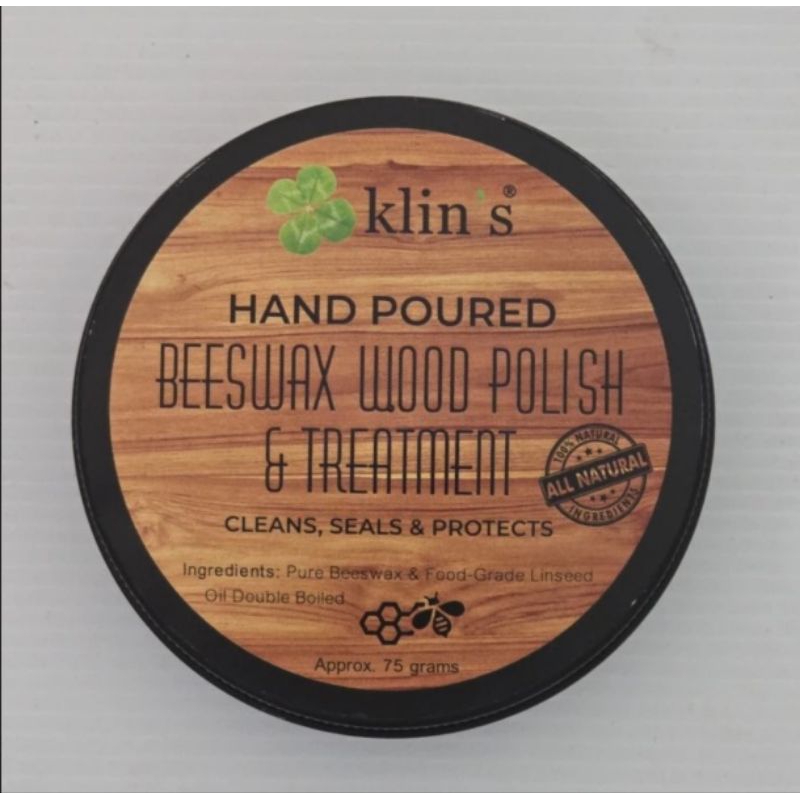Beeswax Wood Poliah and Treatment 75 grams (Food-Grade) | Shopee Singapore