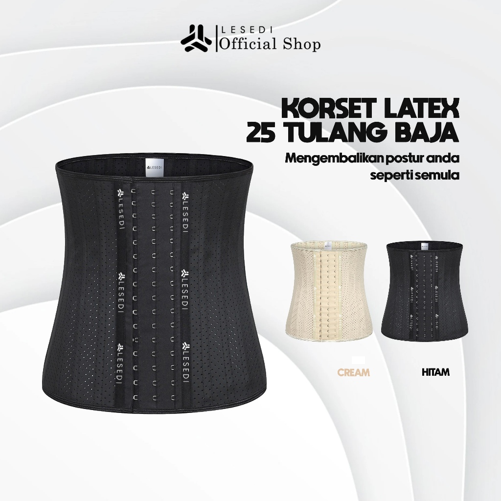 LESEDI Women's Waist Slimming and Stomach Shrinking Corset, Porous ...