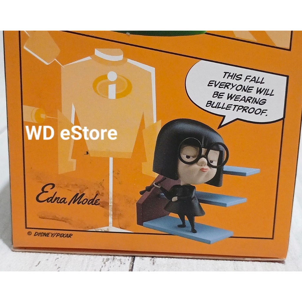 Disney Pixar The Incredible Beast Kingdom Figure, Edna Mode | Shopee ...