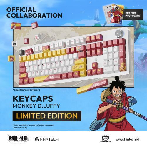Fantech One Piece Keycaps SET LUFFY-ZORO-SANJI PBT DYE SUB Cherry ...