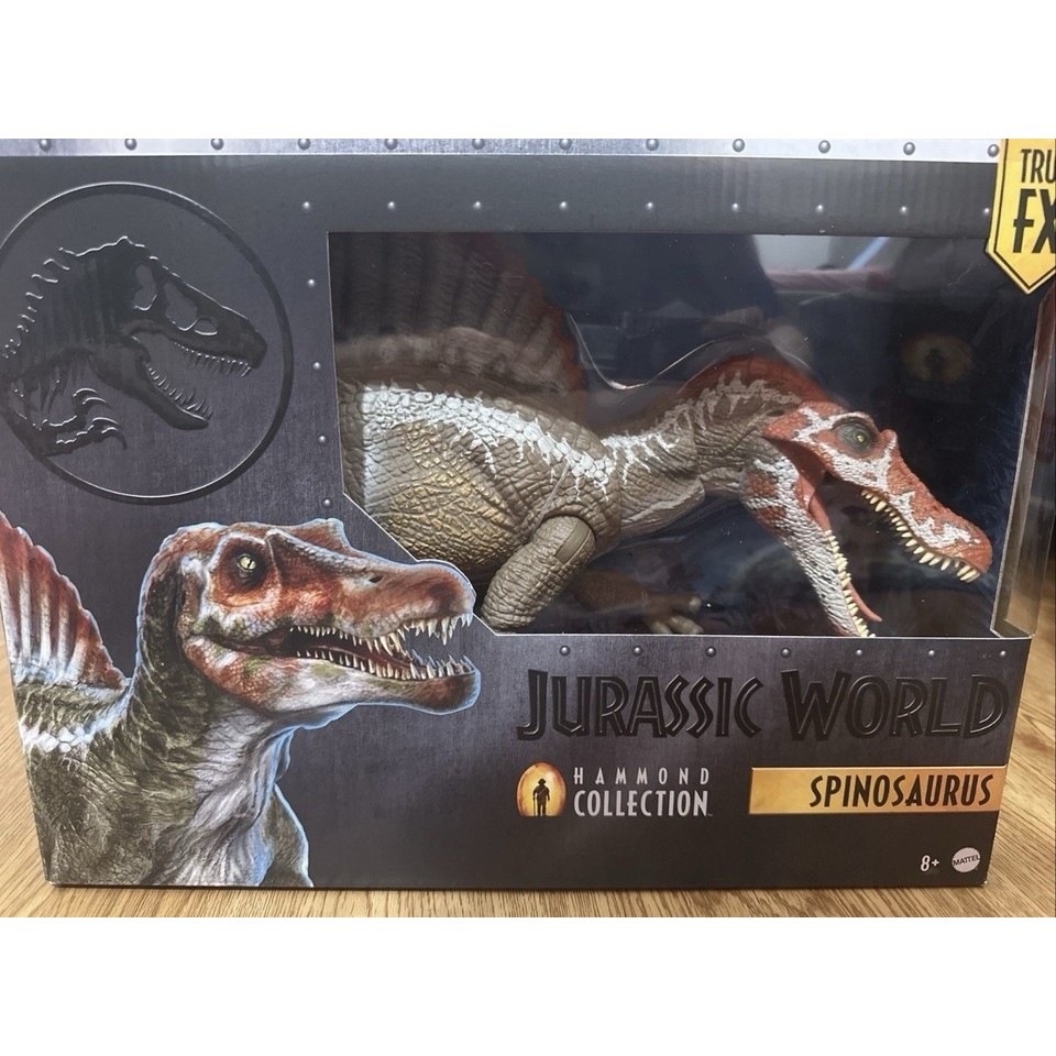 Jurassic World Hammond Collection Jurassic Park 3 Spinosaurus Action ...