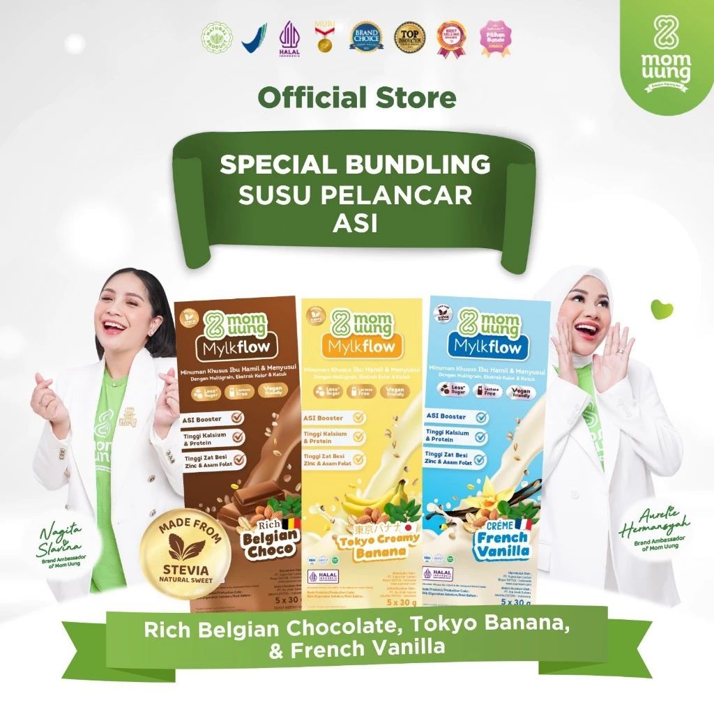 MOM UUNG MYLKFLOW BREAST MILK STIMULATOR 1 PACK CONTAINS 5 SACHETS ...