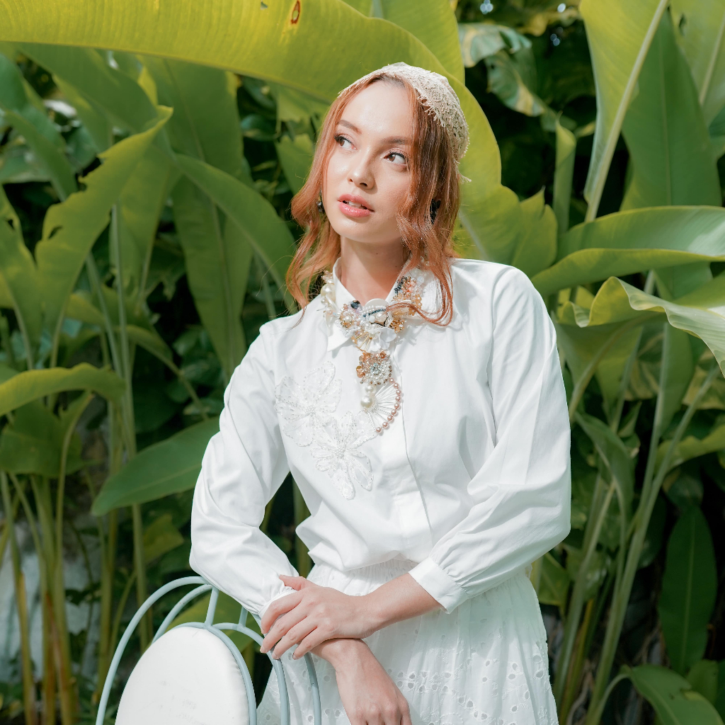 Karita - Raya Exclusive Series Celia Blouse (All Sizes) | Shopee Singapore