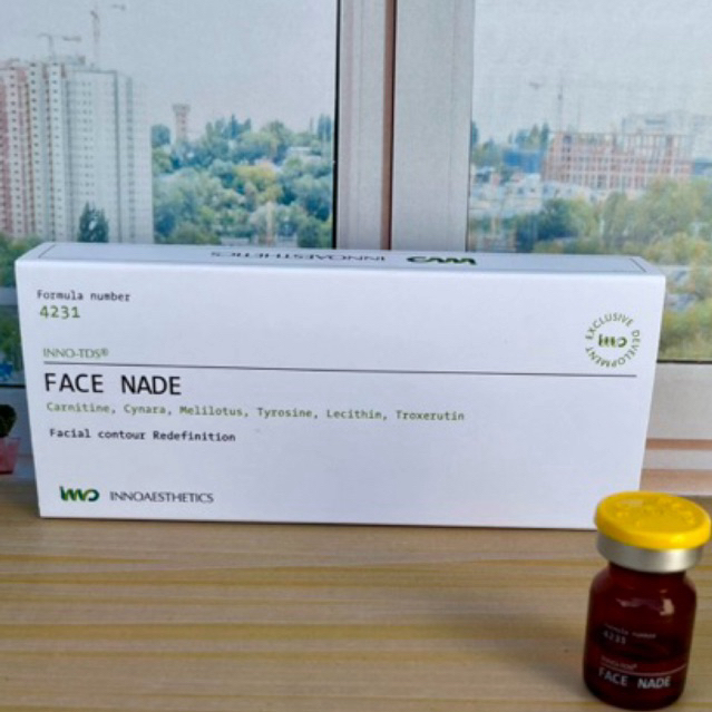 INNO FACE NADE bpom double chin cheeks chubby tapered retail per vial ...