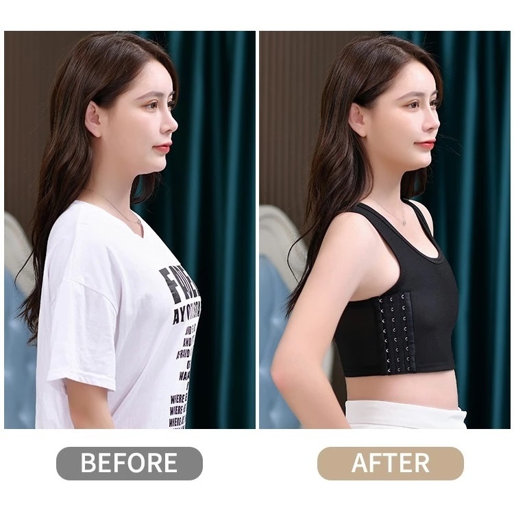 Breast binder Half hook / Chest binder / breast binder | Shopee Singapore